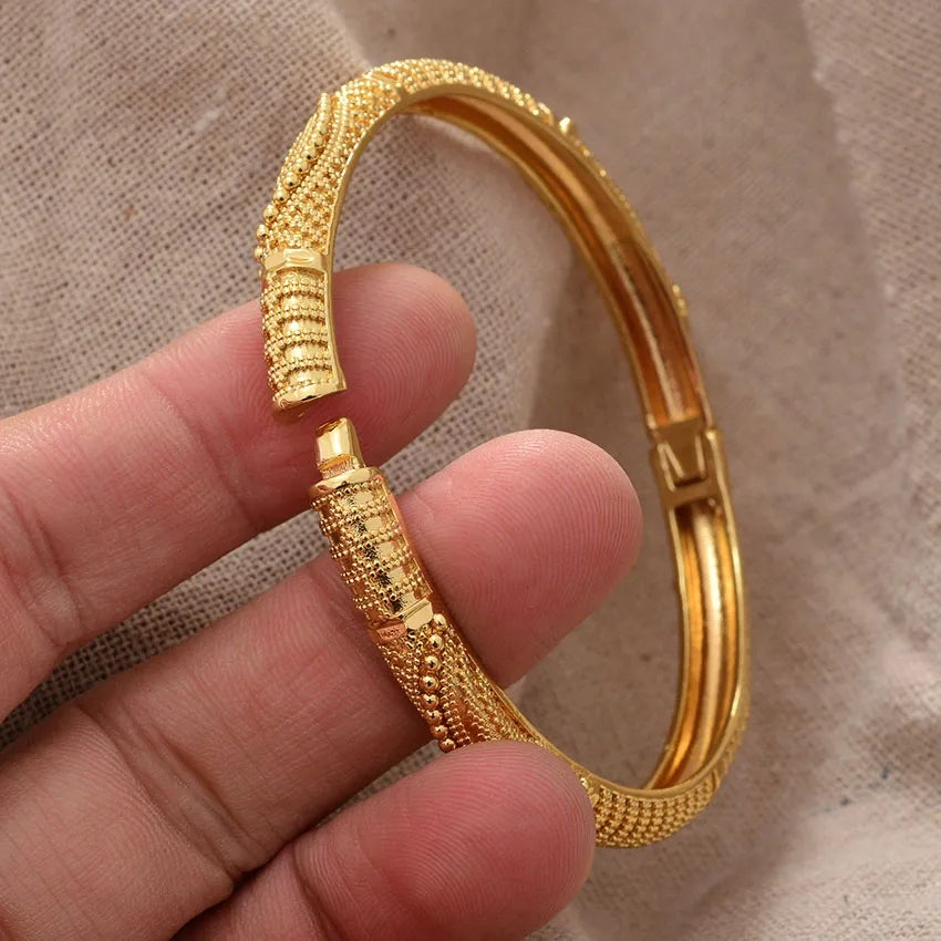 Home › 24k Gold Plated Dubai Bangles