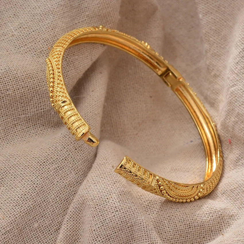 Home › 24k Gold Plated Dubai Bangles