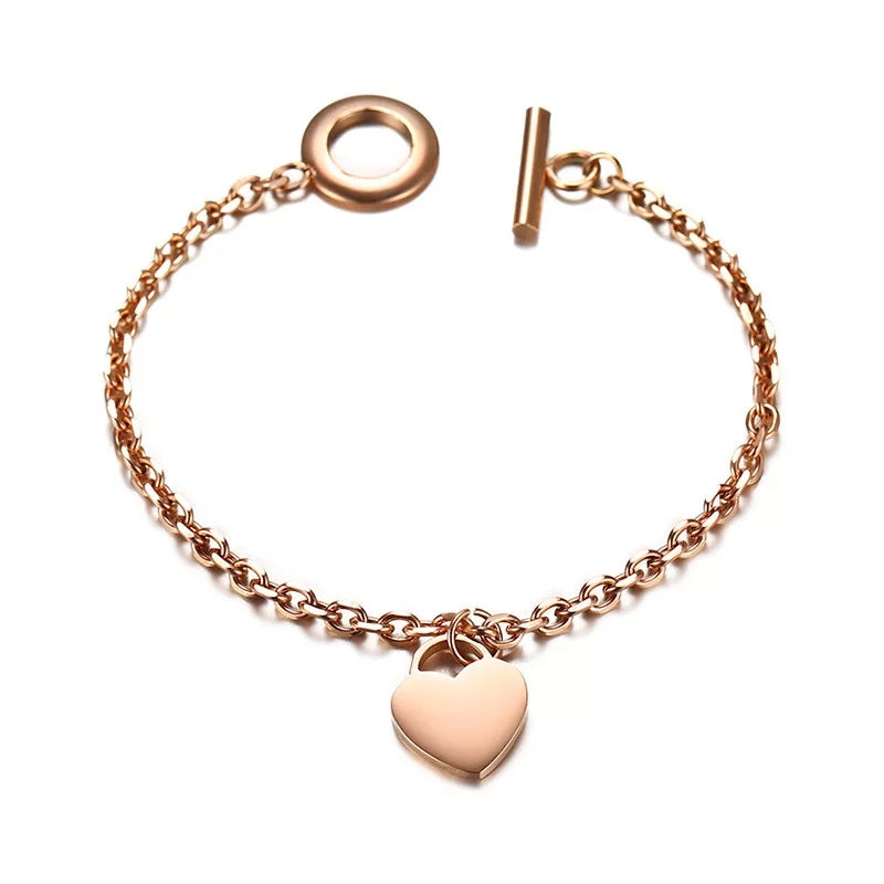 Home › Personalized Heart Bracelet