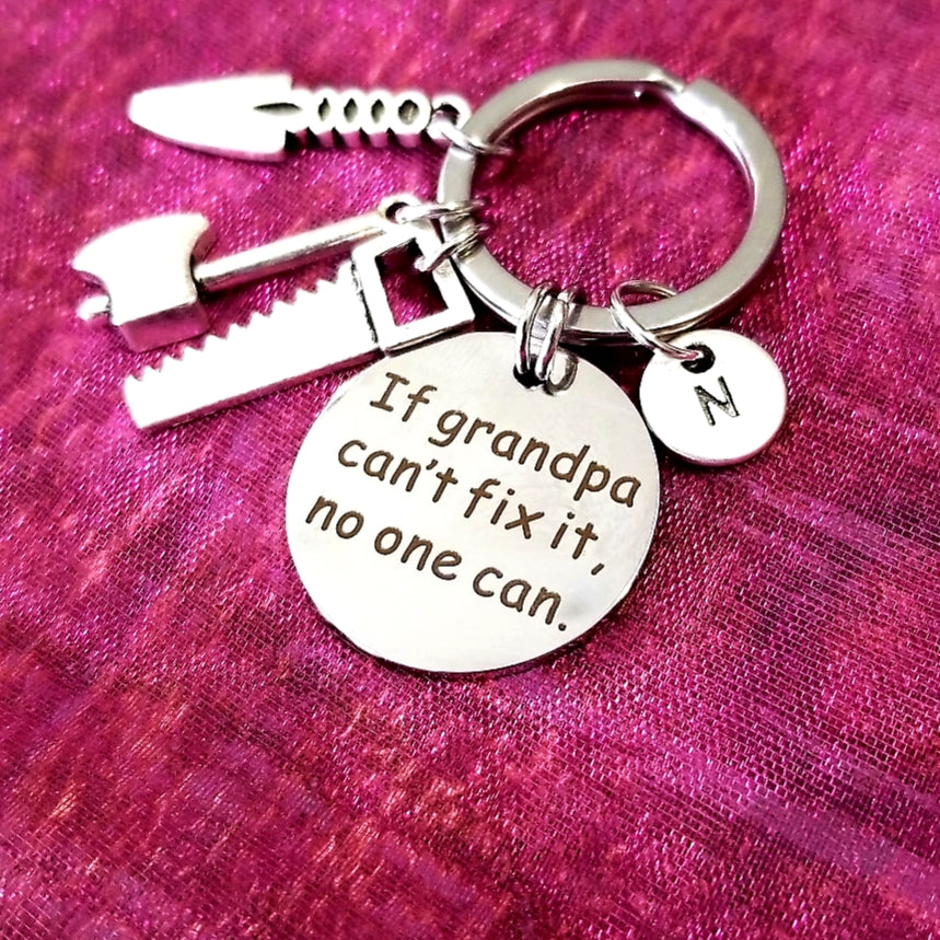 Home › Personalized Keychain for GrandPa